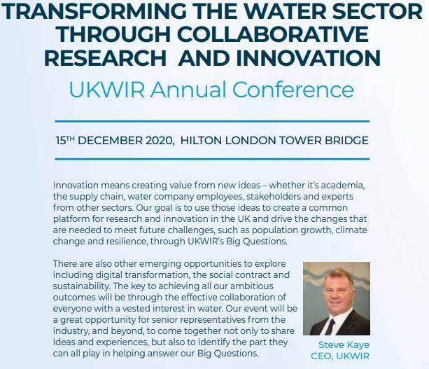 UKWIR Annual Conference